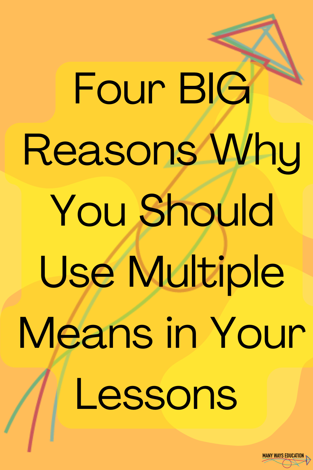Four BIG Reasons Why You Should Use Multiple Means in Your Lessons ...