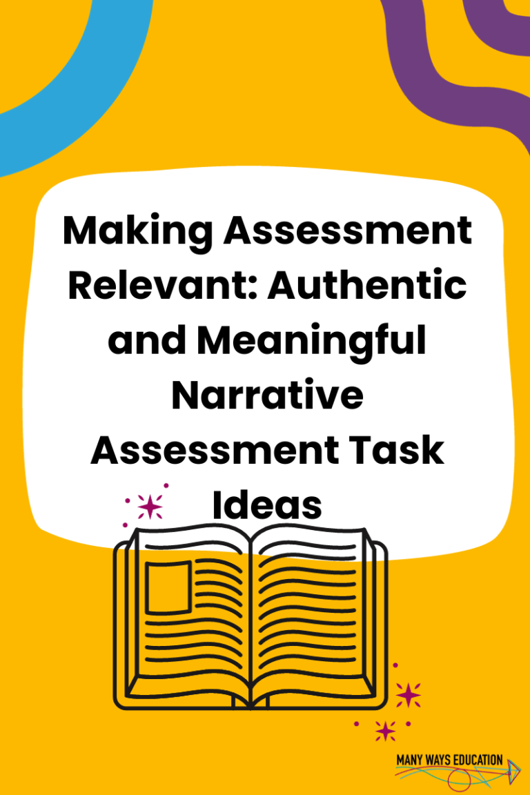 Making Assessment Relevant: Authentic and Meaningful Narrative ...